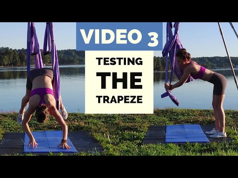 Yoga Trapeze Tutorials - Getting Started Upside Down - V3: Trusting the ...