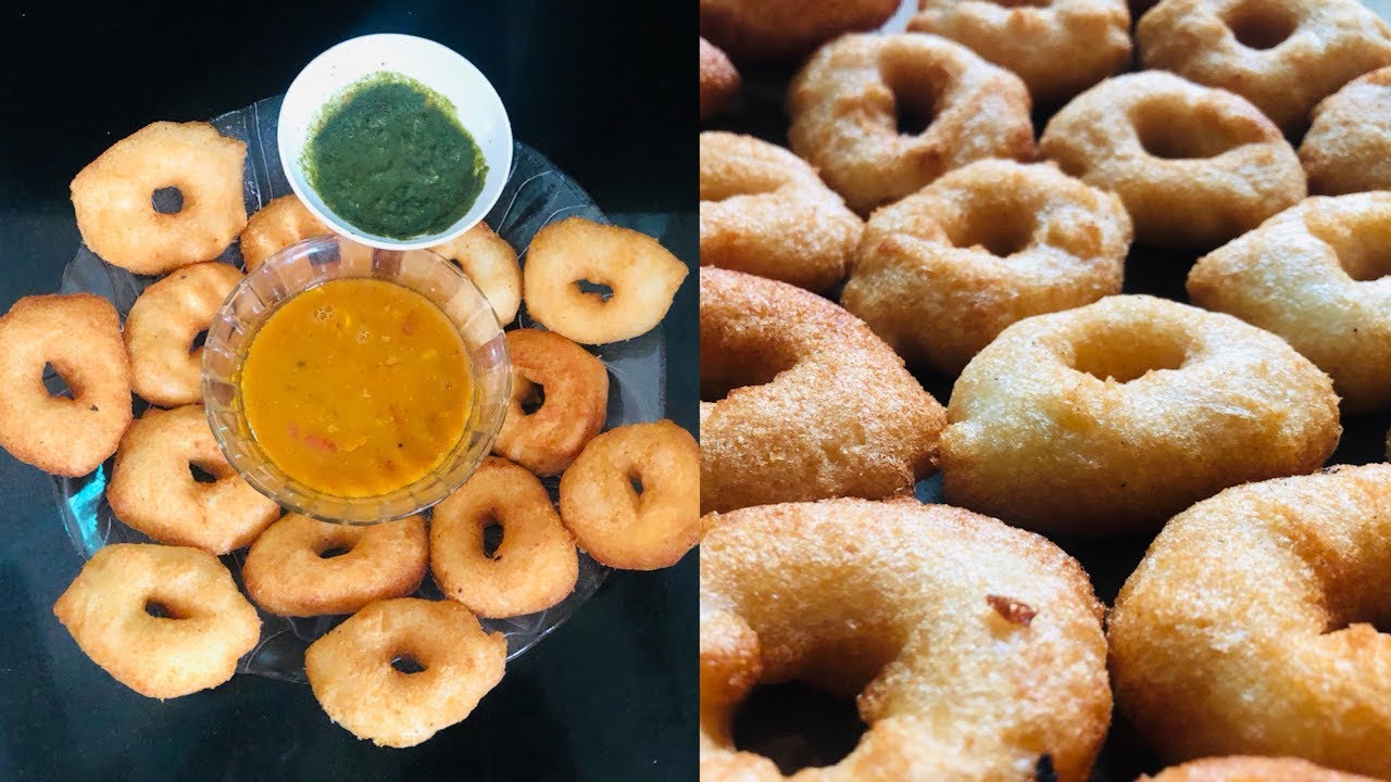 Meduvada | Crispy and soft | Urad Vada | South Indian Recipe - YouTube