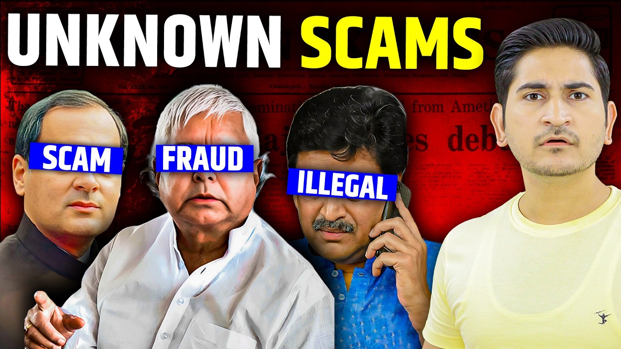 99% लोग नहीं जानते ये Biggest Unknown Scams 🔥Biggest Scams in India ...