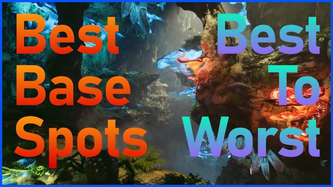 Best base Spots Ark ASA 1X offical From (best to worst) - YouTube