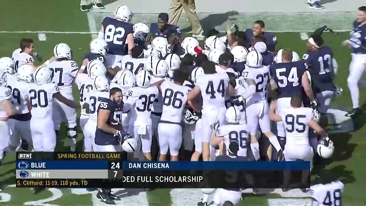 Highlights: 2019 Penn State Spring Game | B1G Football - YouTube