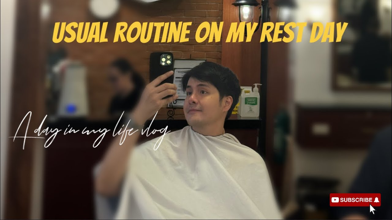 A day in my life vlog : My usual routine during my rest day - YouTube