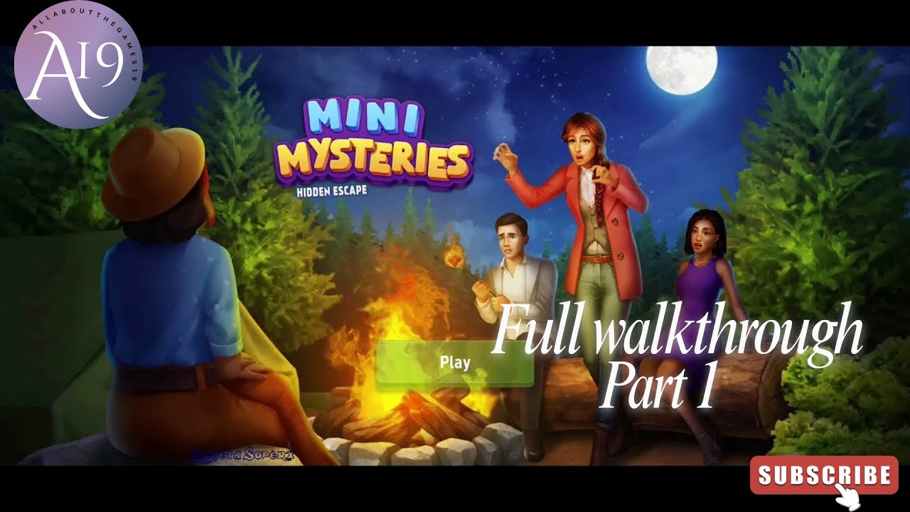 Walkthrough Mini Mysteries Hidden Escape Part 1 - YouTube