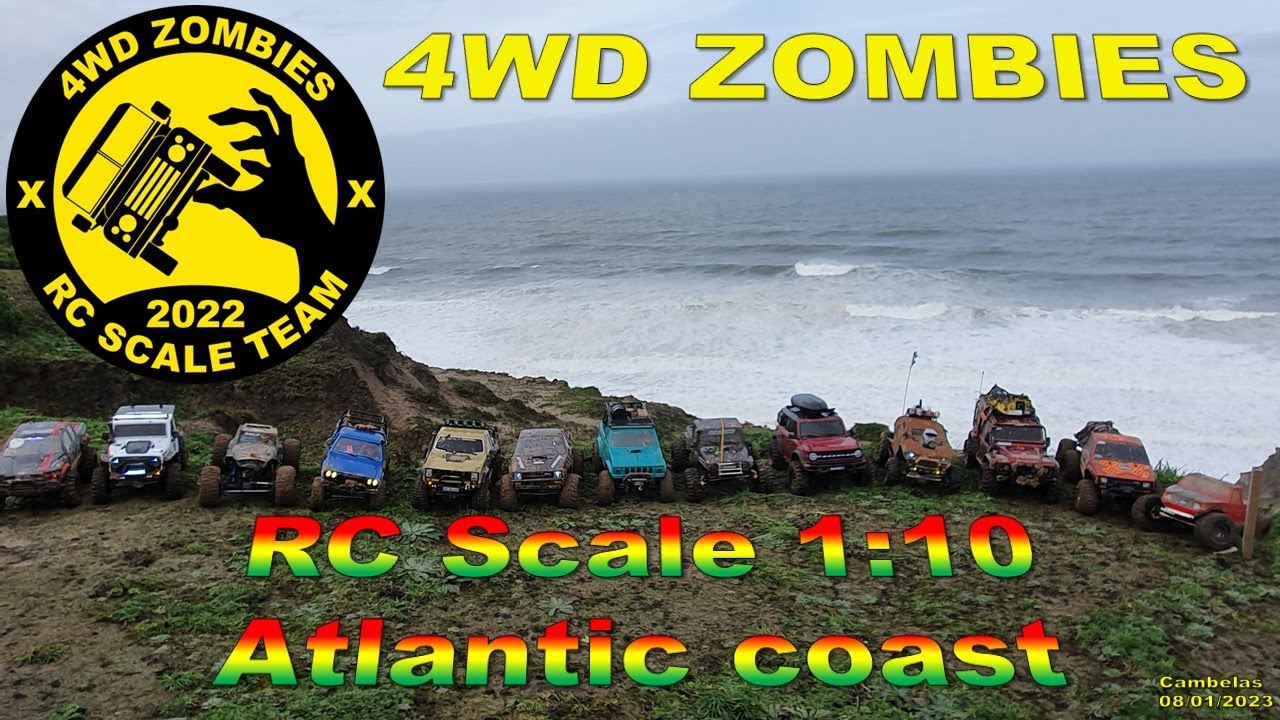 4WD ZOMBIES - RC Scale Team | Atlantic coast - Cambelas - YouTube