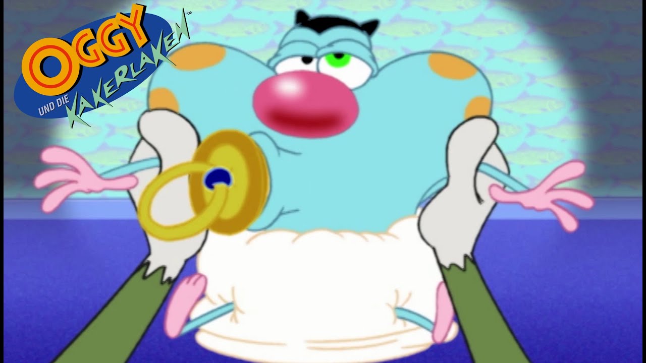 Oggy und die Kakerlaken 😻🍼 Kompilation Baby Oggy 🍼😻 Volledige ...