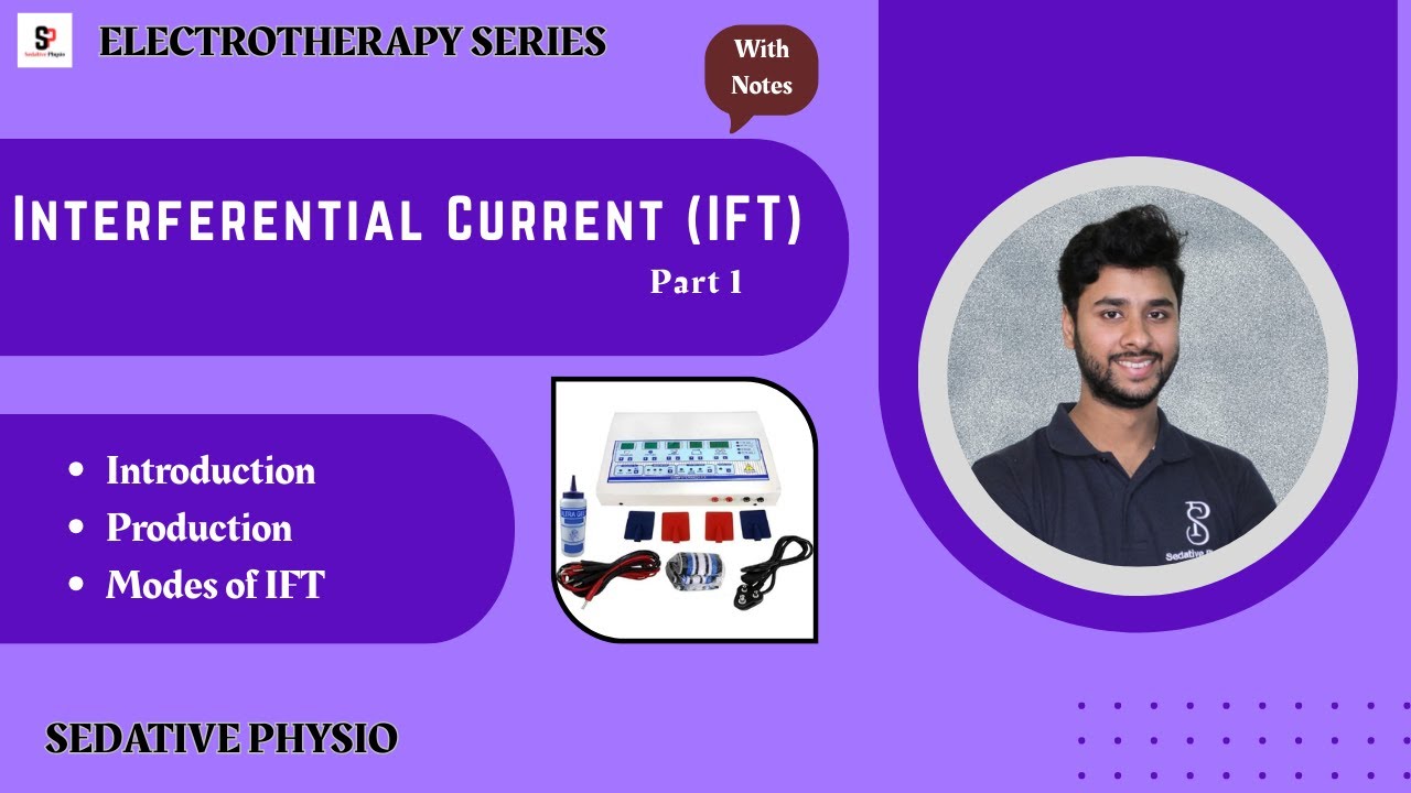 Interferential Current Therapy - Production & Modes | IFT Physiotherapy | Sedative Physio - YouTube