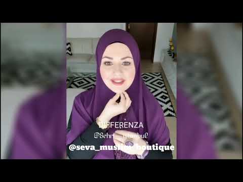 DİFFERENZA PRATIK SARMASIQ QASLI HICABIN BAGLANILMA QAYDASI 2018 NEW STYLE HIJAB