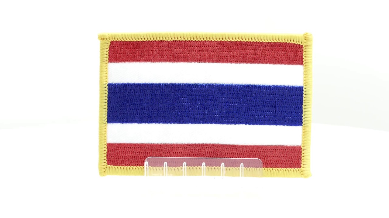 Thailand - Flag Patch - YouTube