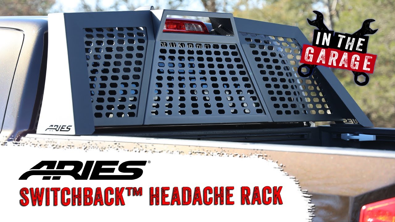 Aries Switchback Headache Rack - Features and Benefits - YouTube