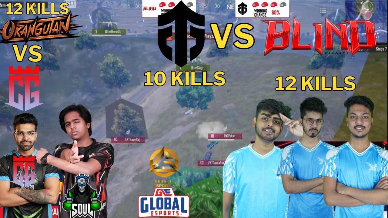 Blind vs entity 🔥 on fire | or vs Carnival Gaming , Global esports | 12 ...