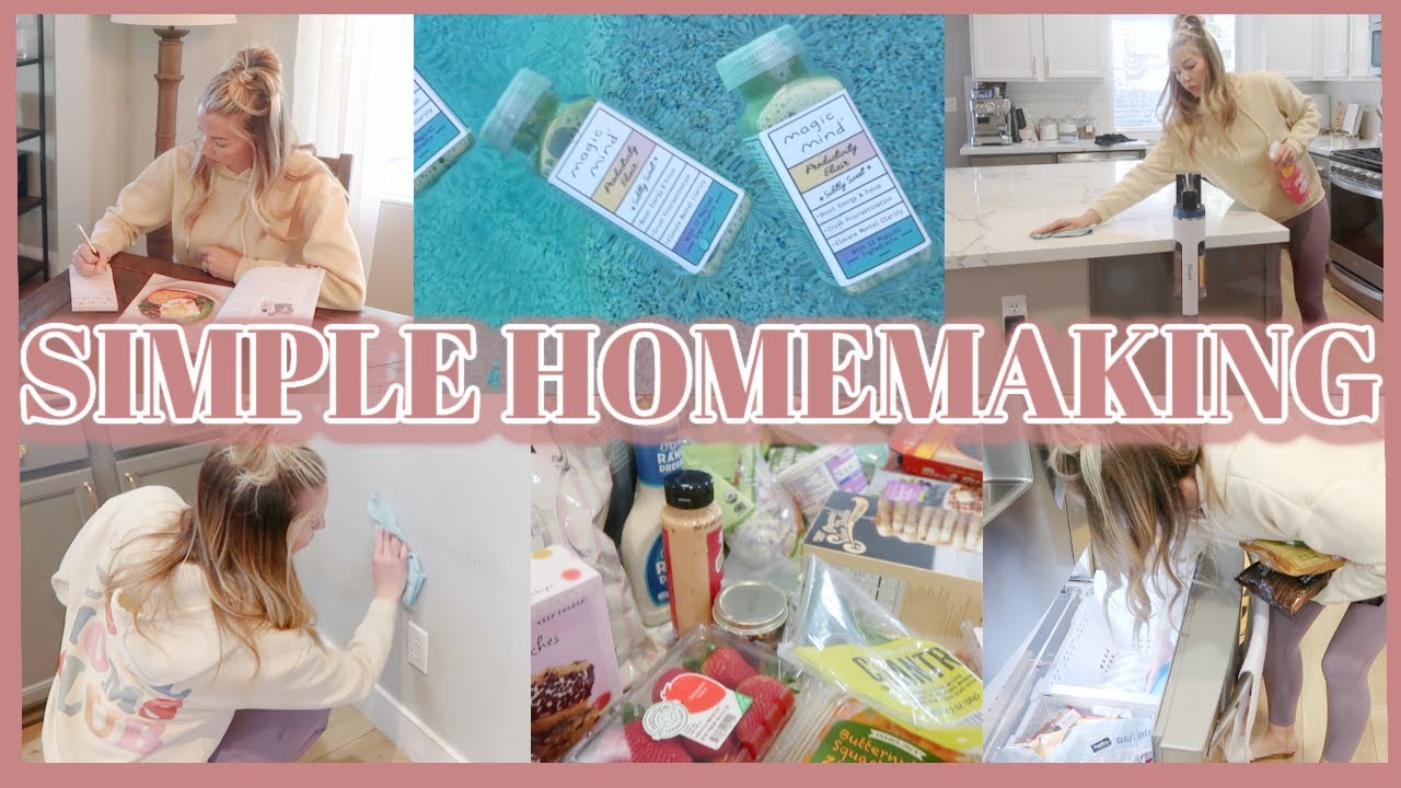 Simple Homemaking for the busy lifestyle! Effortless home management ...