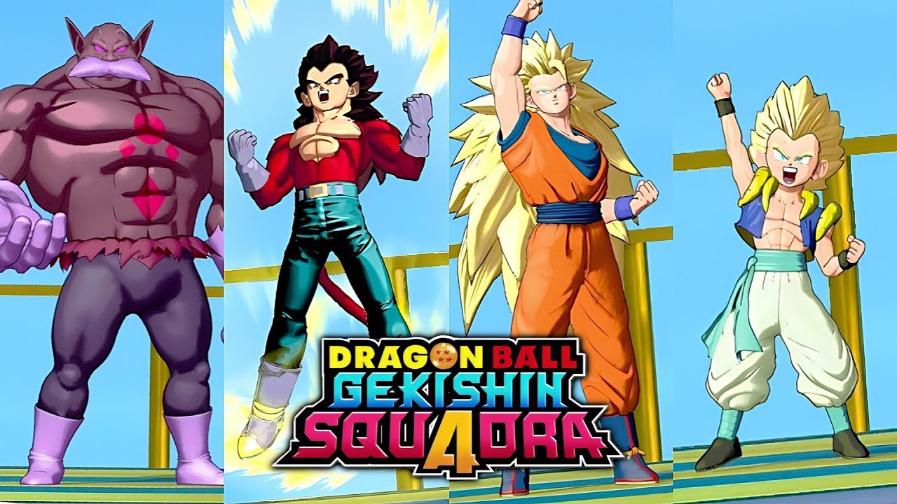 Dragon Ball Gekishin Squadra - All Victory Poses (Season 2 | 4K 60FPS ...