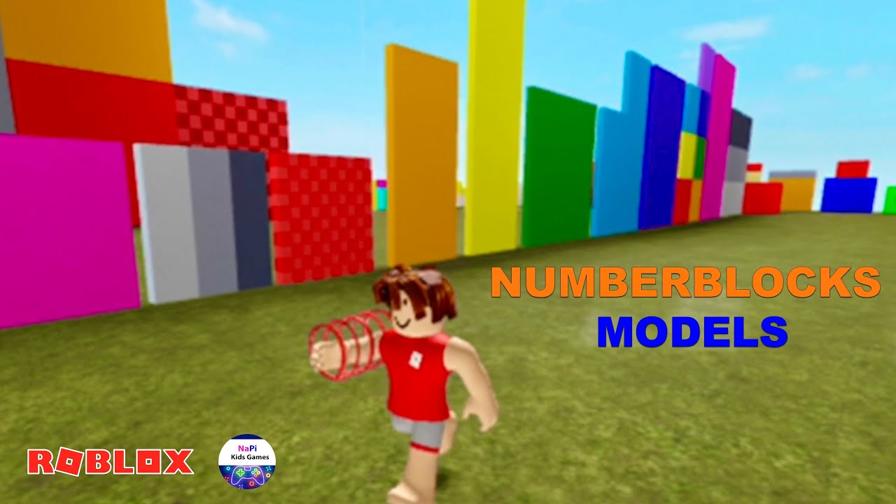 Roblox NUMBERBLOCKS MODELS | NaPi Kids Games - YouTube