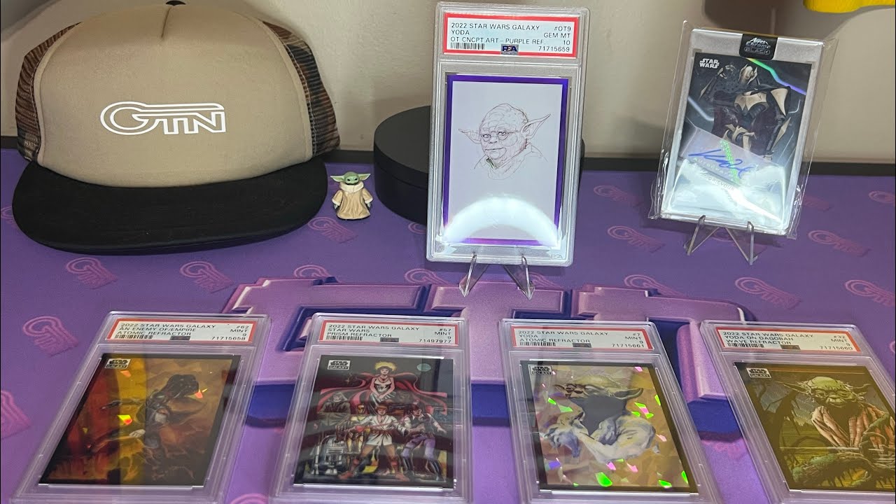 Getting 2022 Topps Chrome Star Wars Galaxy Cards Back From PSA Grading ...