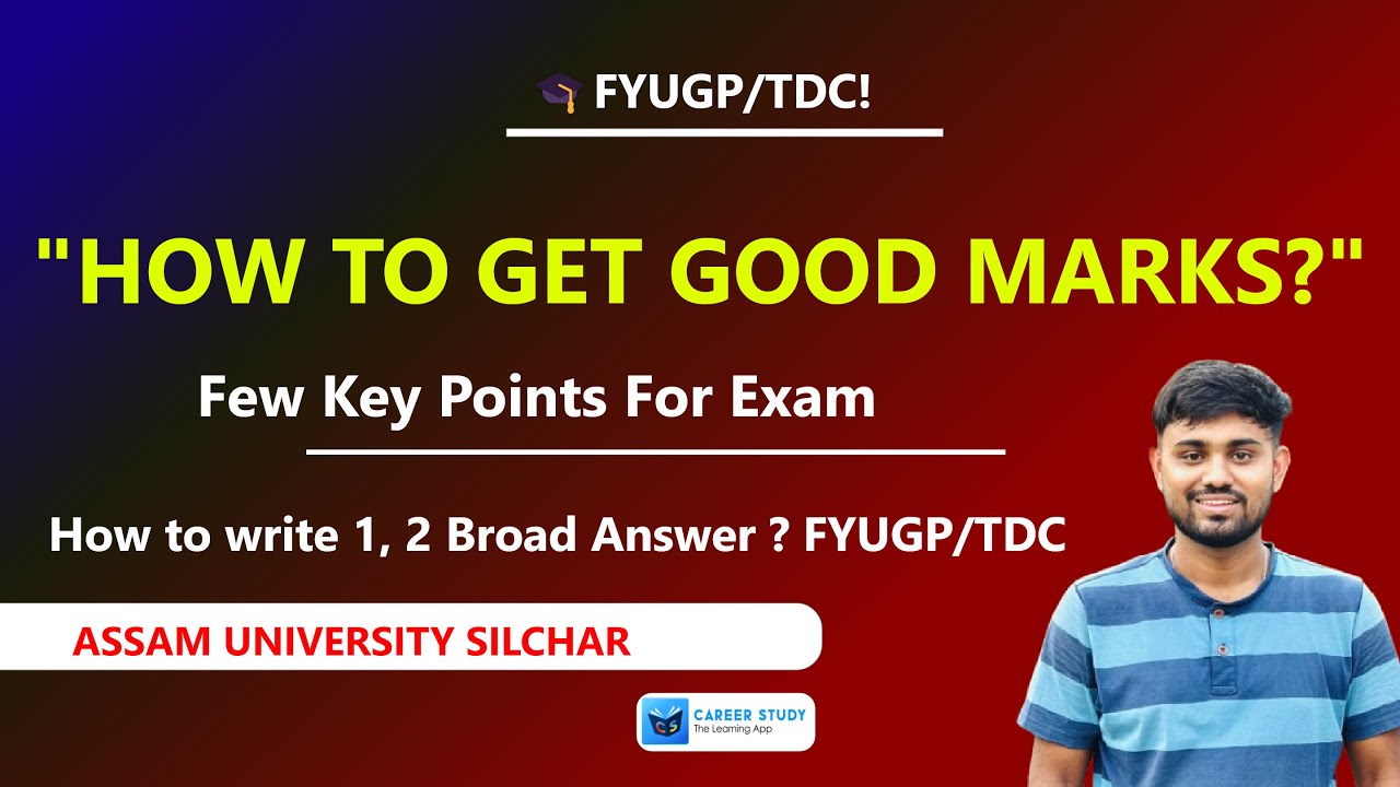 How to get Good Marks? Few Key Points For Exam | How to write 1, 2 ...