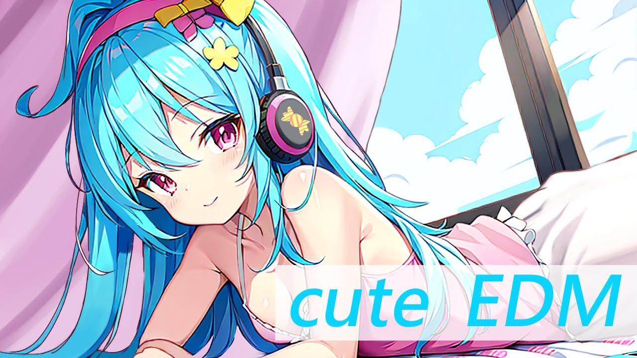 Kawaii cute girl EDM-lofi music live!💓 lollipop🍭【55min】study/work/relax/chill/BGM/sleep - YouTube