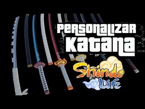 ¡Como personalizar Katanas en Shindo Life! | Espadas de Demon Slayer ...