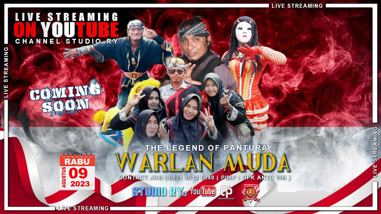 🔴 LIVE THE LEGEND OF PANTURA WARLAN MUDA | 9 AGUSTUS 2023 | SARIMUKTI ...