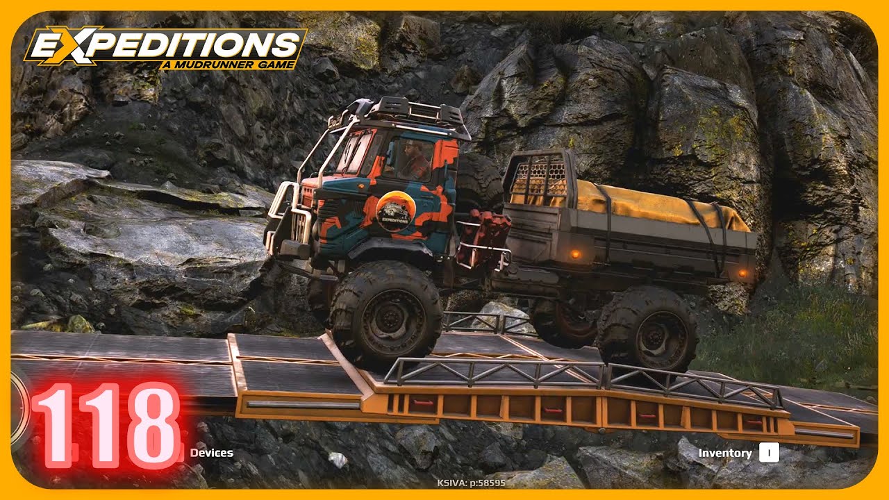 EXPEDITIONS A MudRunner Game Gameplay Part 118 (Living on the Edge) - YouTube