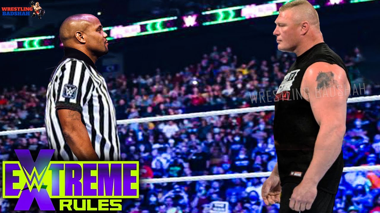 WWE Extreme Rules 2022 Brock Lesnar Returns & Confronts Daniel Cormier ...