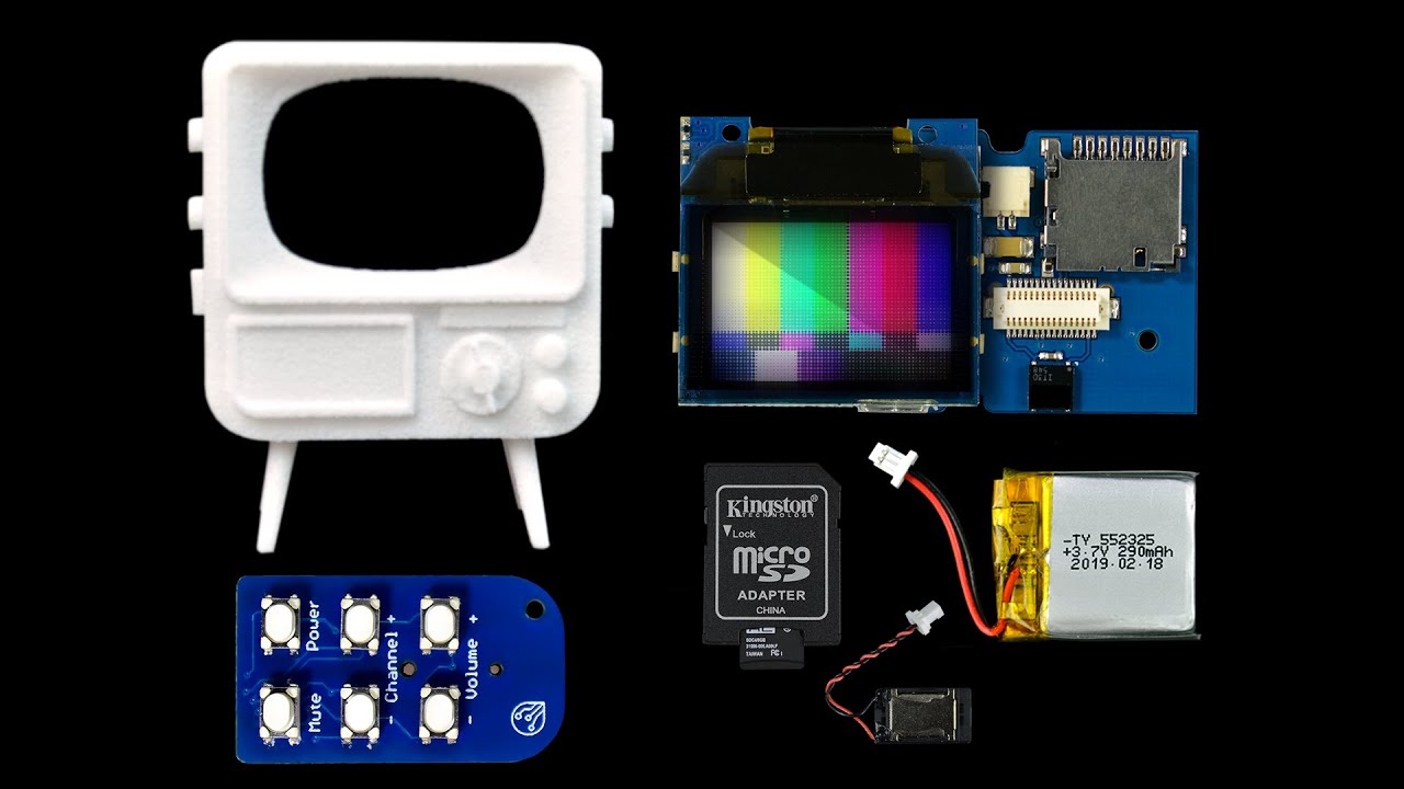 DIY TinyTV Kit Assembly - YouTube