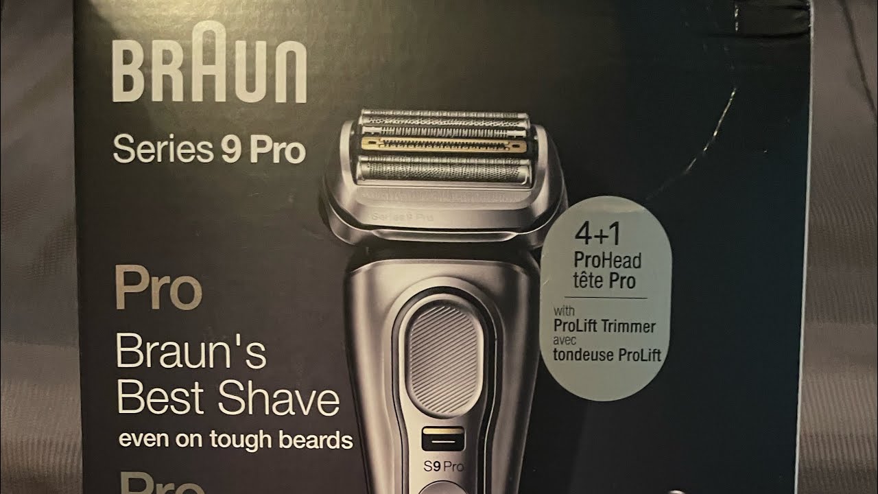 Braun Series 9 Pro 9477cc unboxing. - YouTube