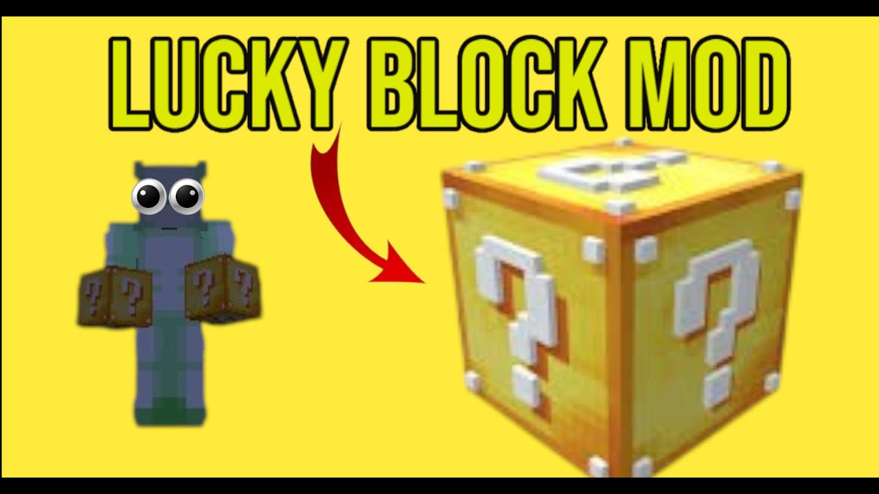 Minecraft LUCKY BLOCK mod is so hilarious - YouTube