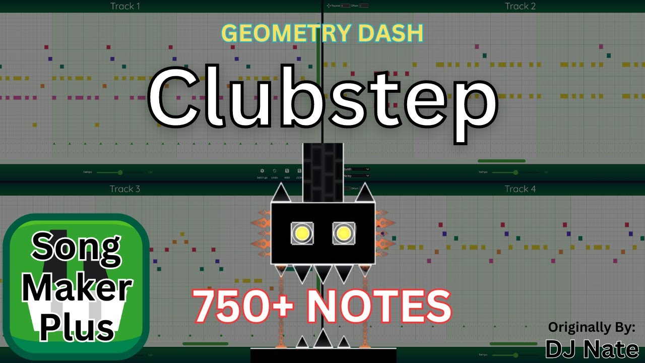 Clubstep in Song Maker Plus [750+ NOTES]] - YouTube