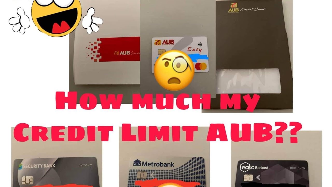 UNBOXING MY AUB CREDIT CARD/ CARD IS INACTIVE - YouTube
