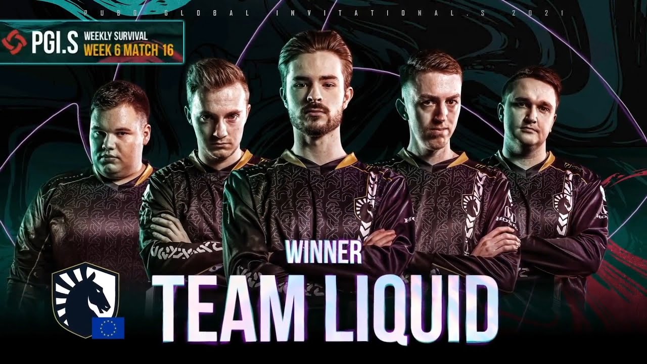 PUBG PGI.S • Weekly Survival - Week 6 Match 16 - TEAM LIQUID 18 KILLS - YouTube