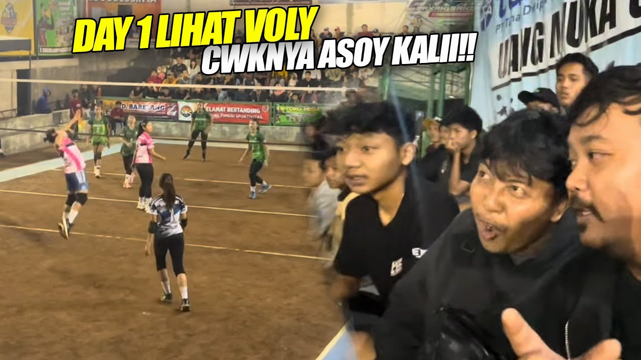 PERTAMA KALI LIHAT VOLY LANGSUNG JATUH HATYYY!! - YouTube