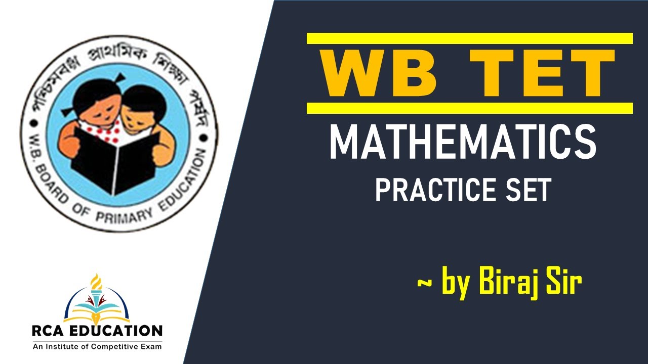 PRIMARY TET SPECIAL MATH PRACTICE SET || RCA Education - YouTube