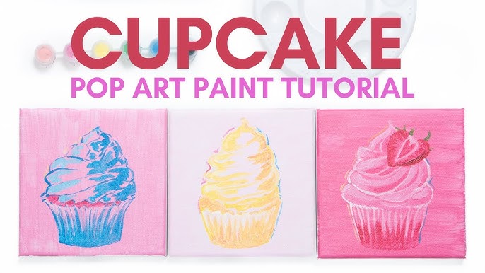 Pintura De Cupcakes Estilo Pop Art Cupcakes Al Estilo Pop Art De Andy