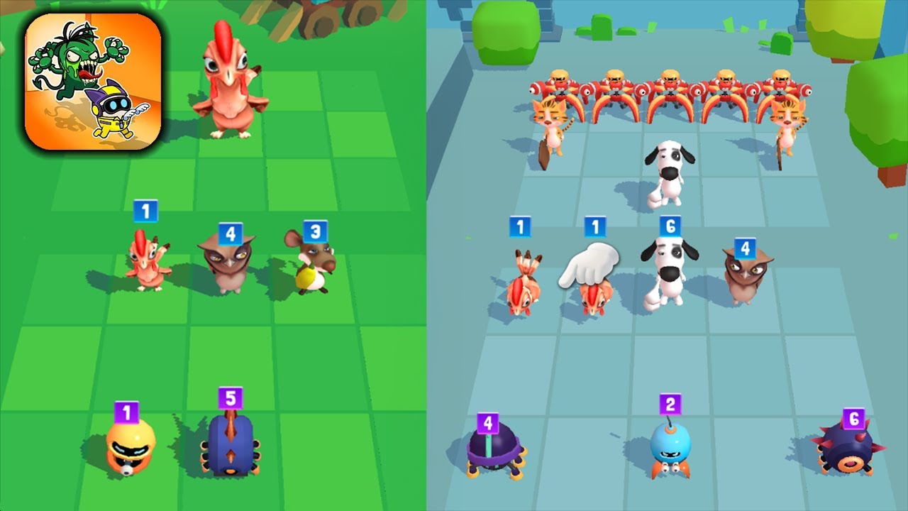 Animal Merge - Evolution Games - Part 1 Tutorial Levels 1-18 - Gameplay ...