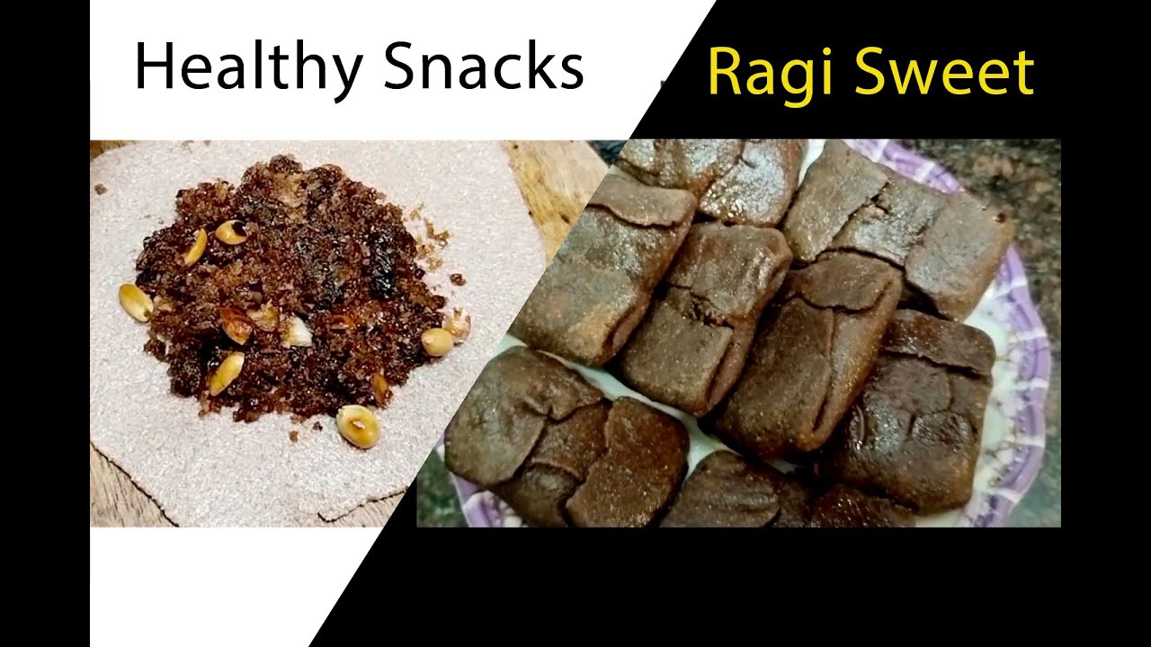 Healthy Snacks Ragi special | Evening Snacks | Ragi sweet Recipes ...