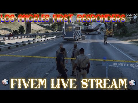 Plane Crash On Highway | C.H.P - (FIVEM) Live Stream | Los Angeles ...
