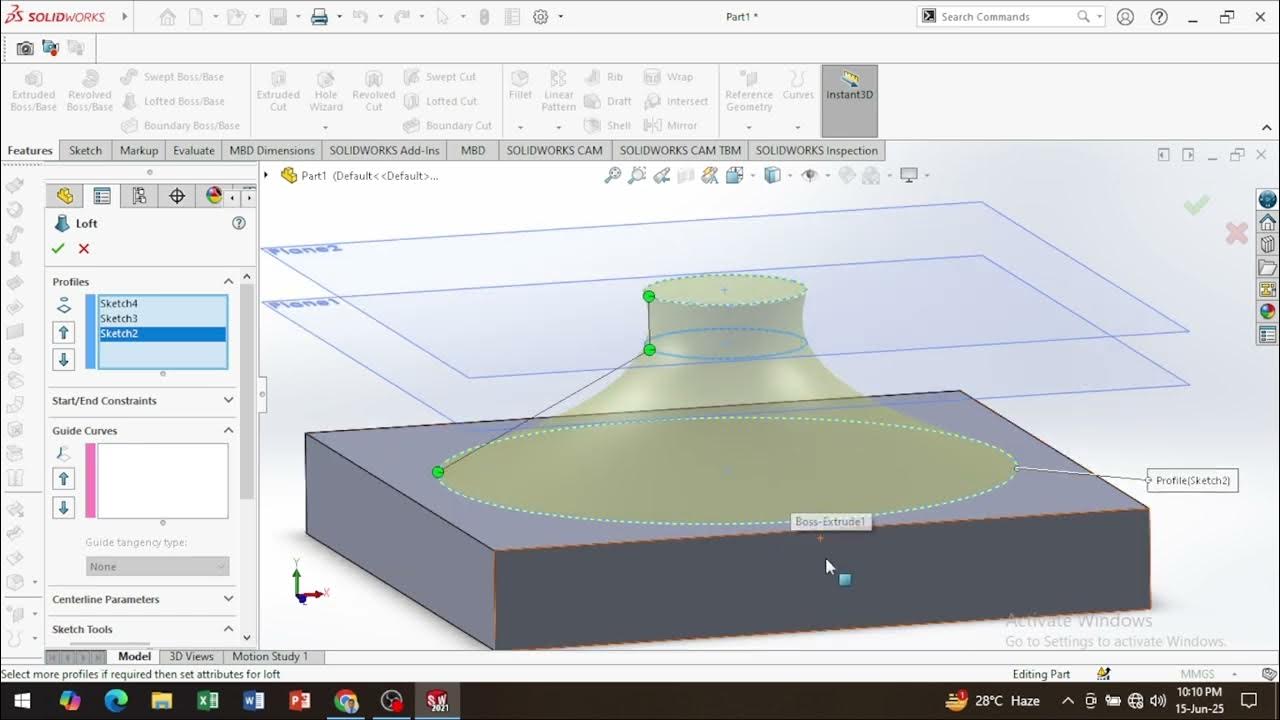 "Solidworks Tutorial:2D To 3D for beginners" - YouTube