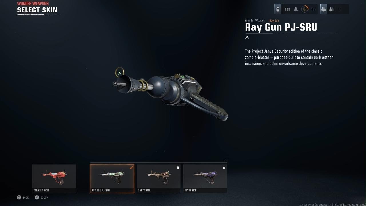 BO6 Ray Gun EASTER EGG Skin - YouTube