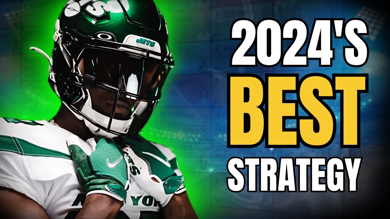 The BEST Draft Strategy for 2024 Fantasy Football! (With Mock Draft ...