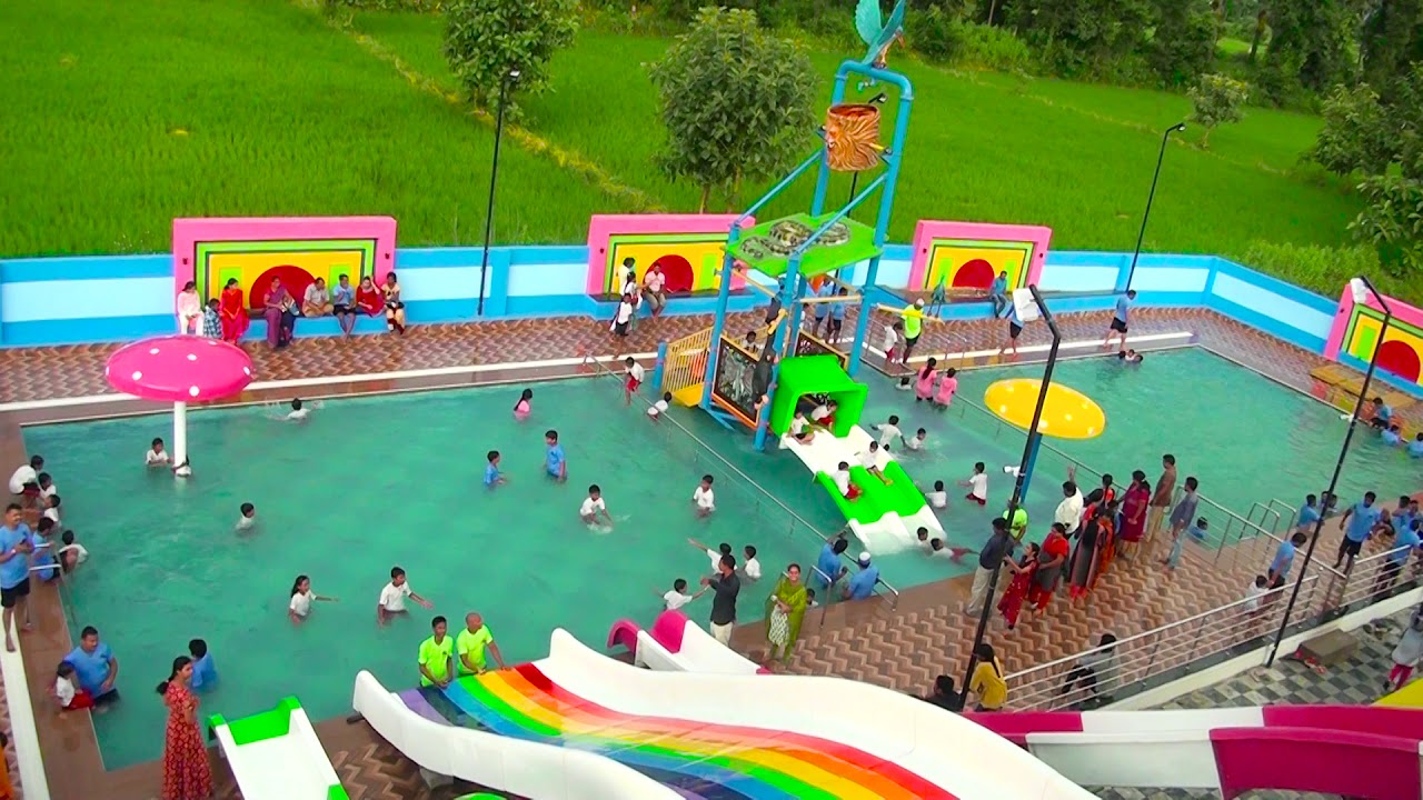 RK WATER PARK, Parvathipuram - YouTube
