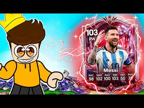 I Unlocked MESSI CARD in Roblox Spin a Soccer Card!!