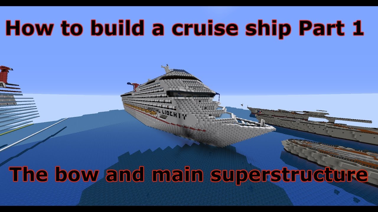 How to build a cruise ship Part 1!! - YouTube