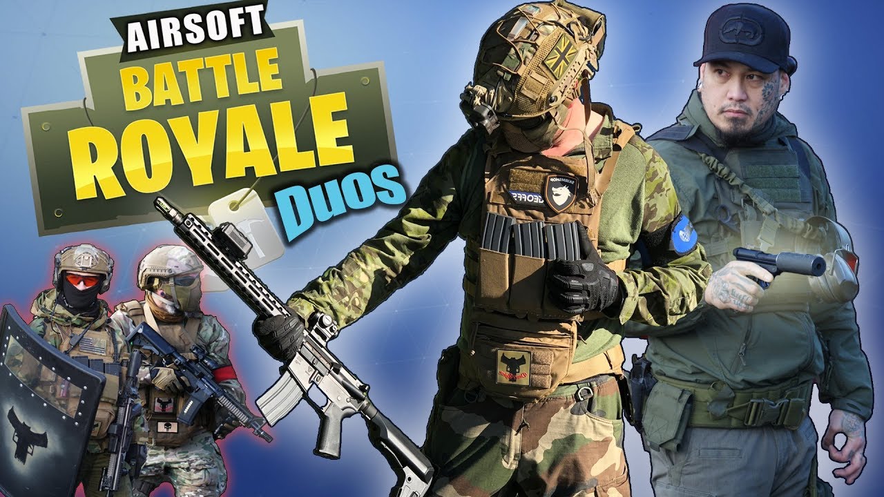 Battle Royale Duos - Airsoft Edition - Fortnite|PUBG|Blackout - YouTube