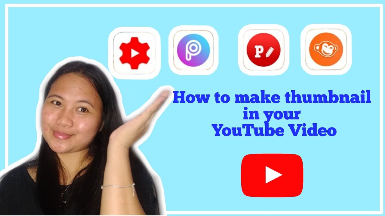 HOW TO MAKE THUMBNAIL USING ANDROID - YouTube