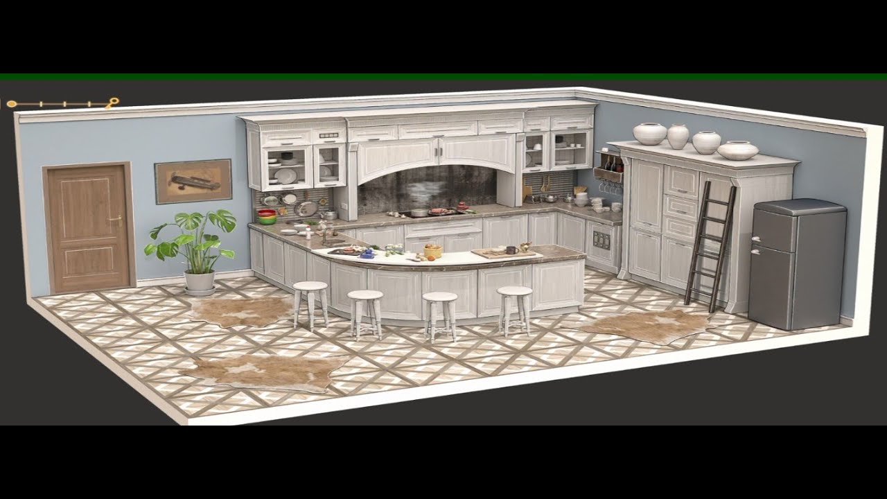 Rooms and Exits Level 11 - Kitchen 🔥 | Murder Dressed in White ...