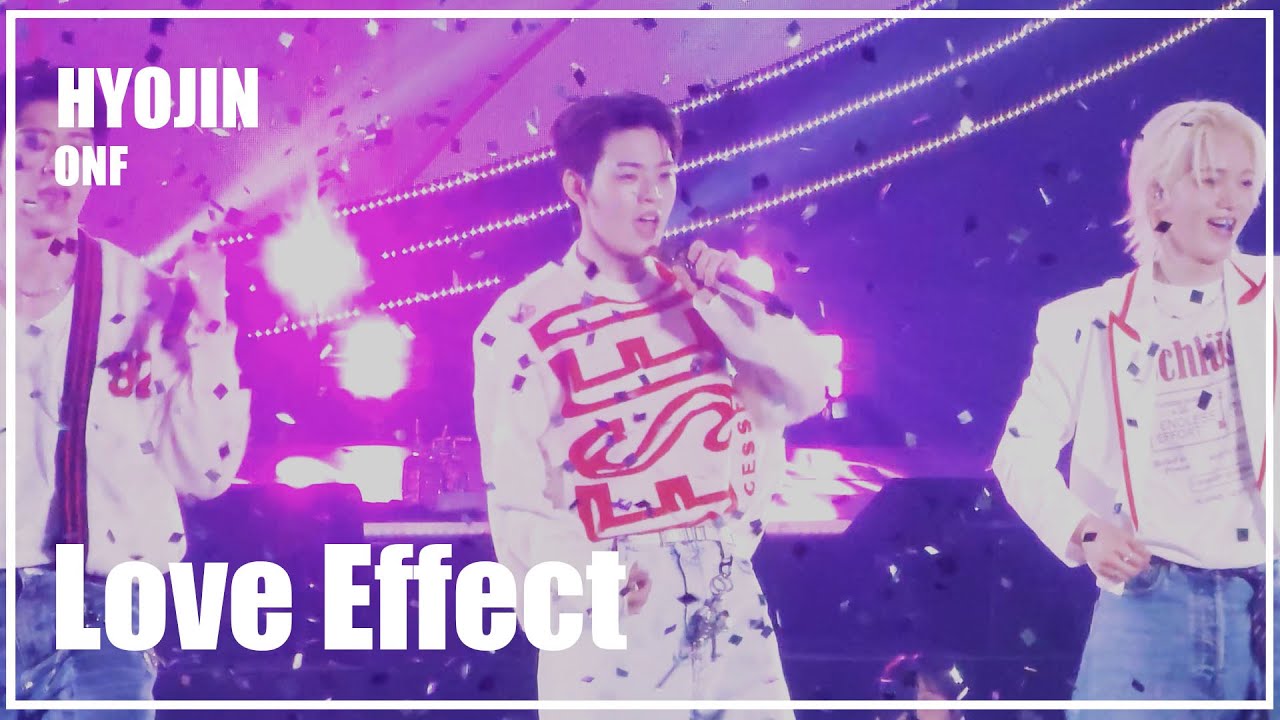 [효진 직캠] SpotLight in Seoul 바람이분다 LoveEffect ONF 온앤오프 효진 24.04.07 - YouTube