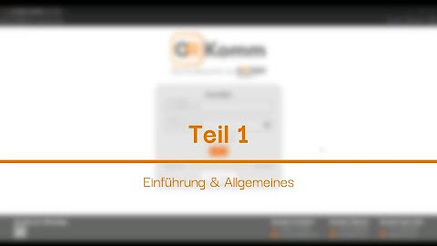 ORKomm Tutorials | Einstieg in das Kundenportal von Orthos - YouTube