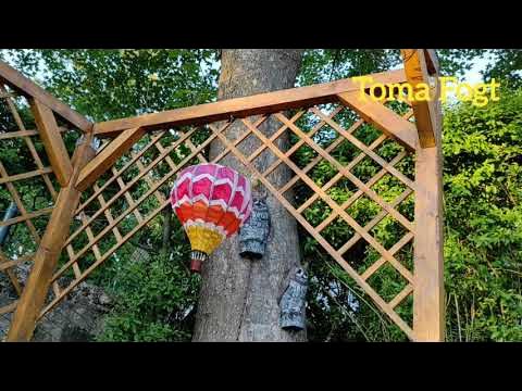Беседка для плетистых роз готова.Дача в Германии.1 июня 2023 - YouTube