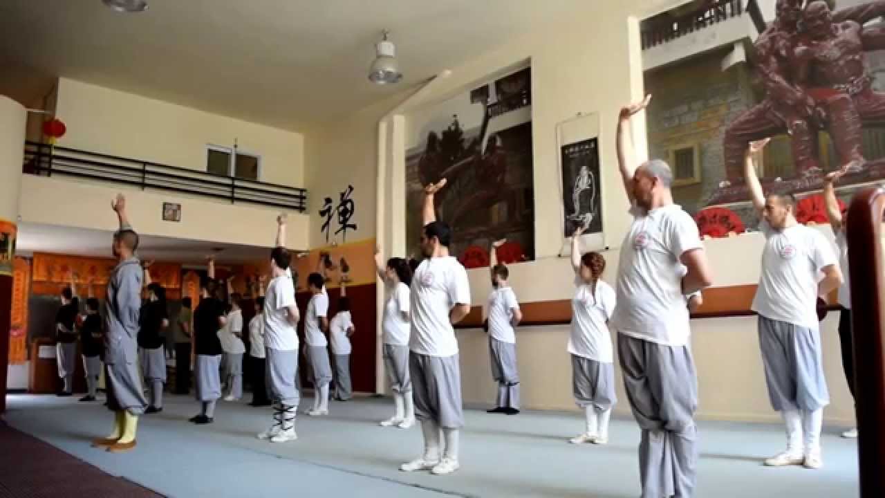 Shaolin Temple Greece Xi Sui Jing workshop by Master Shi Yan Ti - YouTube