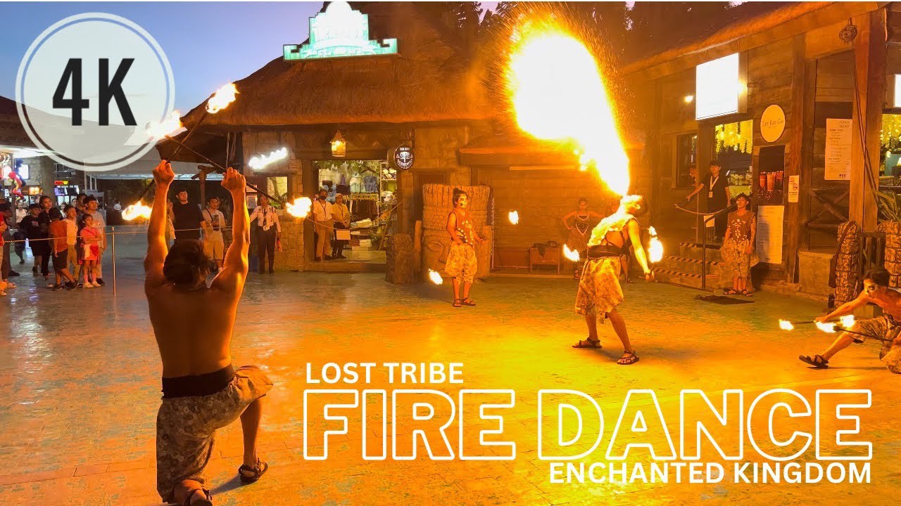 FIRE DANCE | ENCHANTED KINGDOM | 4K - YouTube